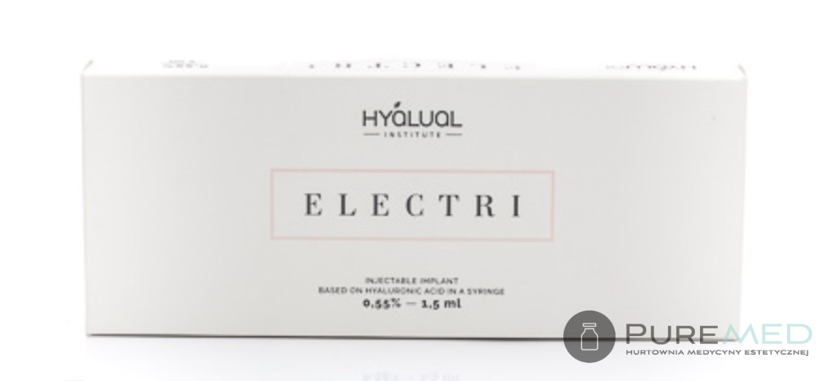 Hyalual Electri 0,55% 1,5 ml PureMED Sklep medycyny estetycznej